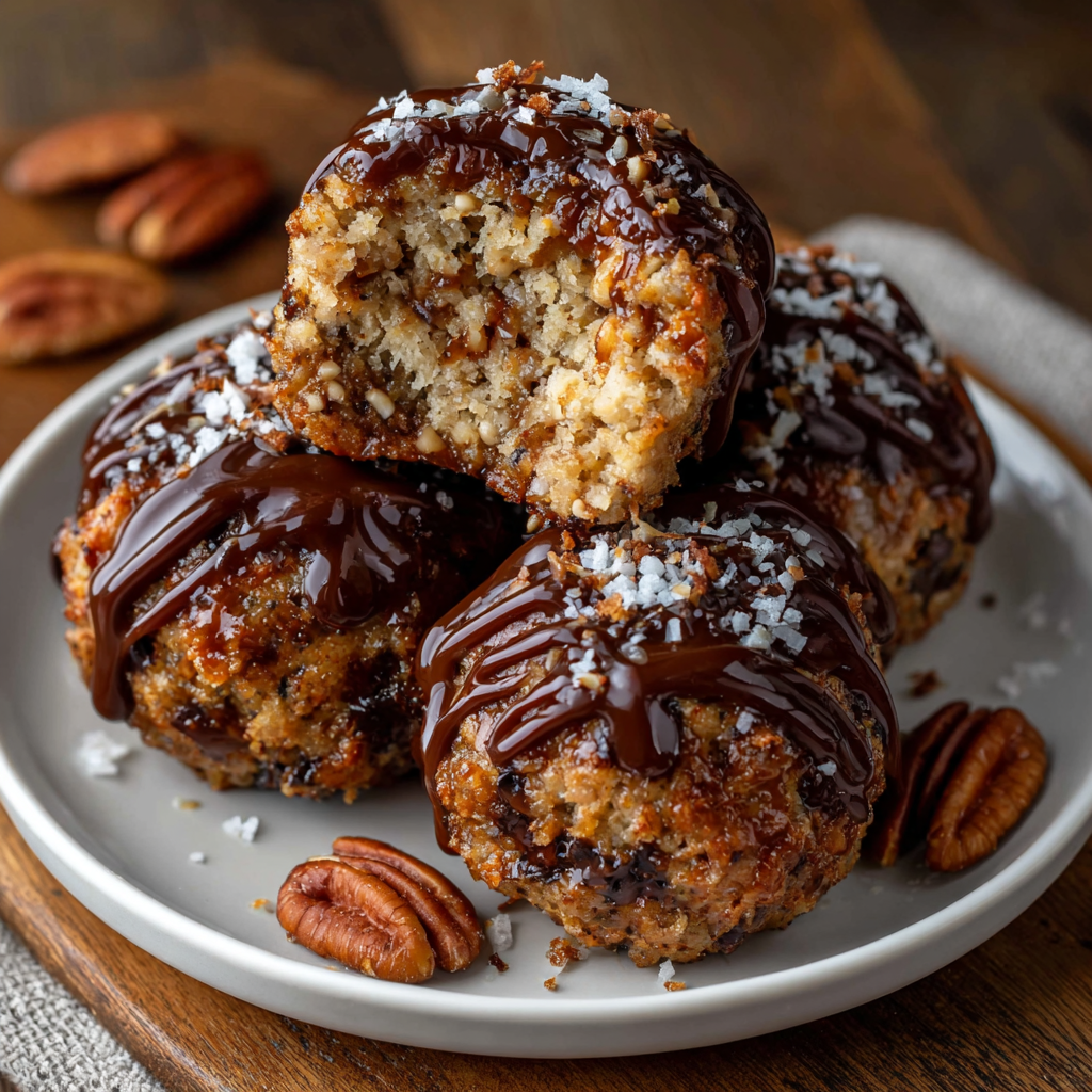 Keto Salted Caramel Pecan Fat Bombs (Sugar-Free) Delight! - Keto ...