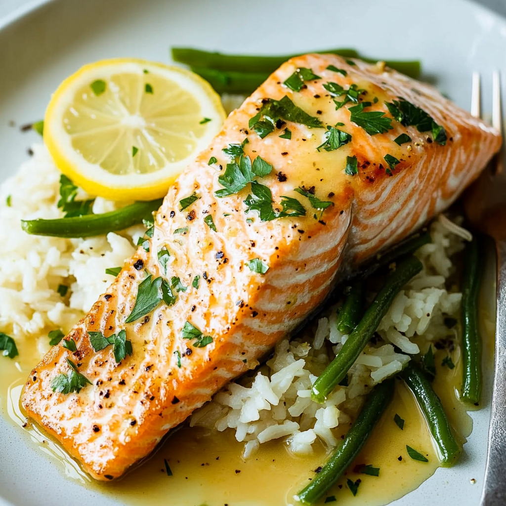 Lemon-Brown Butter Salmon: A Delicious Dinner Delight - Keto Recipes by ...
